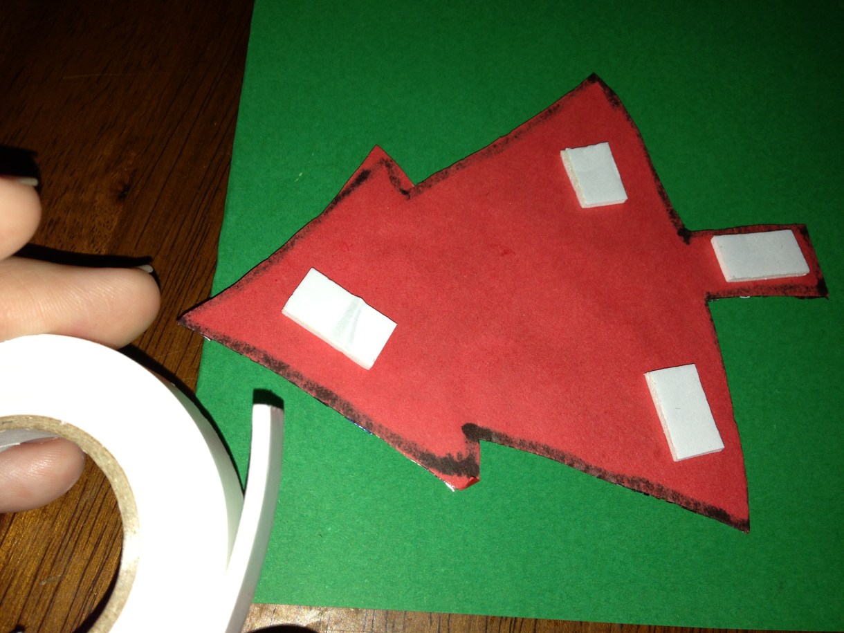 Home Made Christmas Cards – Kids Craft | stay.at.home.life